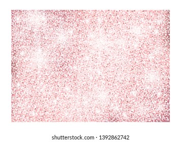 Shining Rose Gold Glitter Texture Vector Stock Vector (Royalty Free ...
