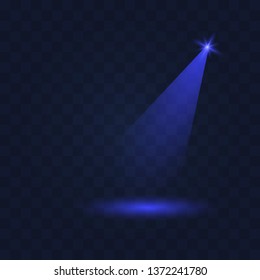 Shiny Background Spotlight Bright Lighting Spotlights Stock Vector ...
