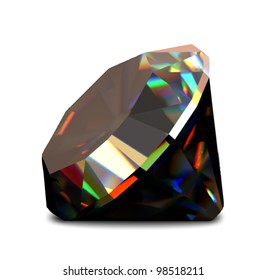 Shiny Bright Diamond Vector Stock Vector (Royalty Free) 98518211 ...