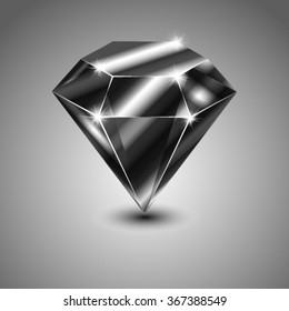 Shiny Diamond Stock Vector (Royalty Free) 367388549 | Shutterstock