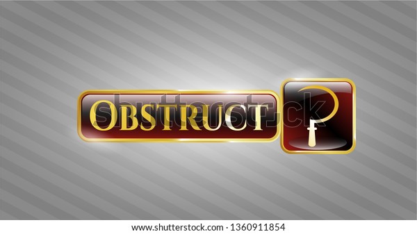 Shiny Emblem Sickle Icon Obstruct Text Stock Vector (Royalty Free ...