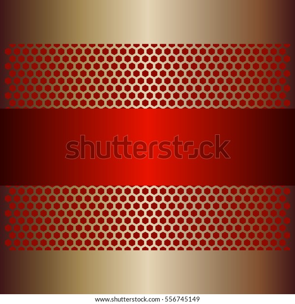 Shiny Red Metal Red Color Backgroundshiny Stock Vector (Royalty Free ...