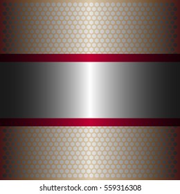 Shiny Silver Metal Silver Background Shiny Stock Vector (Royalty Free ...