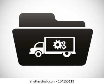 Shipment Spare Part Folder Stock Vector (Royalty Free) 184155113 ...