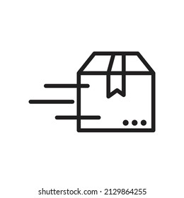 Shipping Icon Suitable Your Store Website Stock Vector (Royalty Free ...