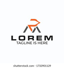 Shipping Service Logo Design Monogram Logo Stock Vector (Royalty Free ...