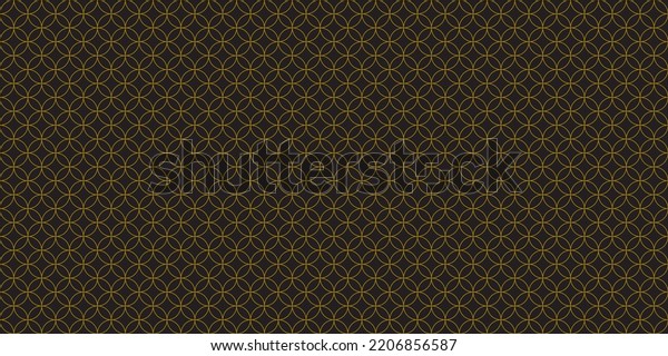 Shippoumon Circle Wedge Pattern Traditional Japanese Stock Vector ...