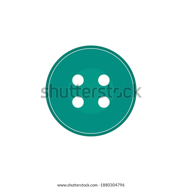 Shirt Button Icon Design Vector Template Stock Vector (Royalty Free ...
