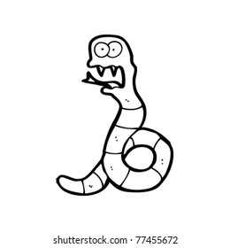 Shocked Snake Cartoon Stock Vector (Royalty Free) 77455672 | Shutterstock