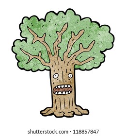 Worried Tree Cartoon Stock Vector (Royalty Free) 66567901 | Shutterstock