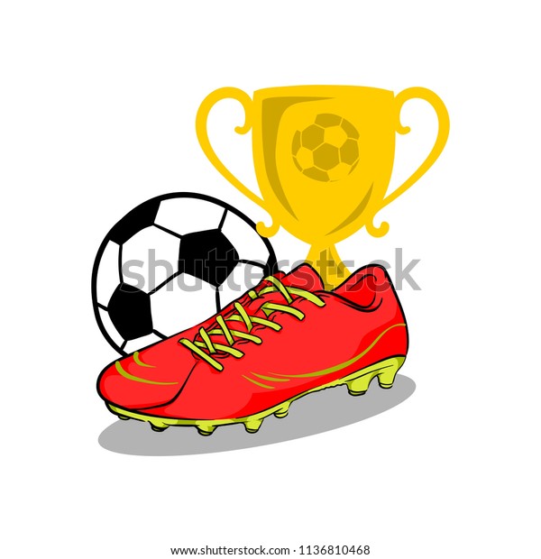 Shoes Football Vector Illustration: เวกเตอร์สต็อก (ปลอดค่าลิขสิทธิ์ ...