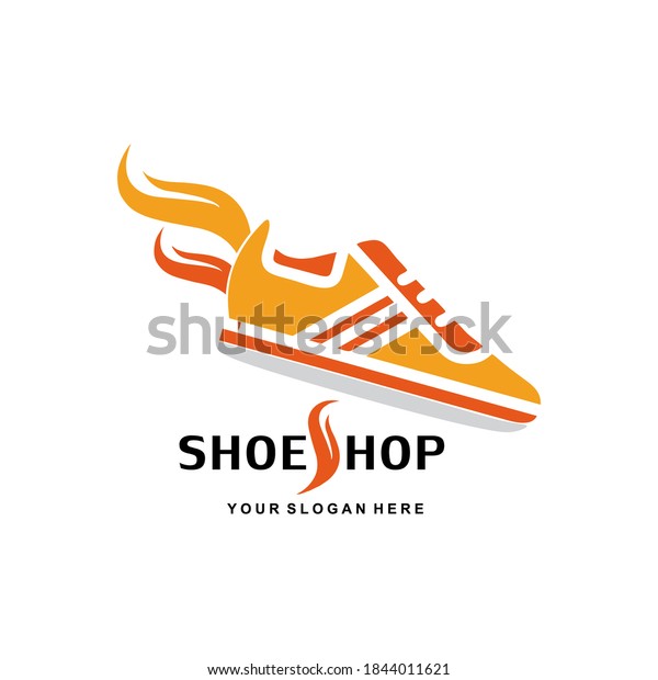 Shoes Store Logo Icon Vector Creative Stock Vector (Royalty Free ...