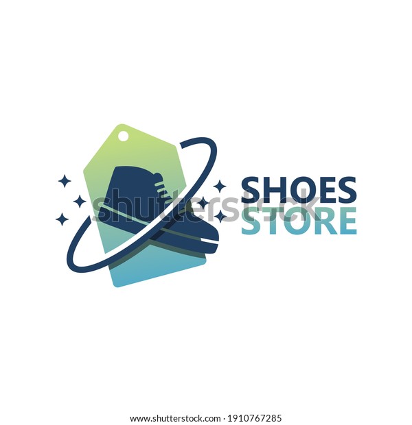 Shoes Store Logo Template Design Stock Vector (Royalty Free) 1910767285 ...