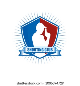Shooting Club Logo Stock Vector (Royalty Free) 1006894729 | Shutterstock