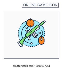 490 Online shooting game Stock Vectors, Images & Vector Art | Shutterstock