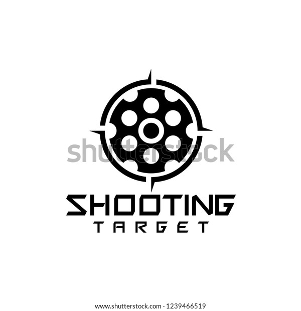 Vector de stock (libre de regalías) sobre Shooting Logo Design ...