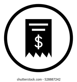 Shop Bill Icon Stock Vector (Royalty Free) 528887242 | Shutterstock