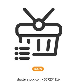 Shopping Cart Menu Stock Vector (Royalty Free) 569234116 | Shutterstock