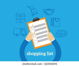 45,975 Shopping list Stock Vectors, Images & Vector Art | Shutterstock