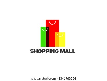 Shopping Mall Logo Stock Vector (Royalty Free) 1341968534 | Shutterstock