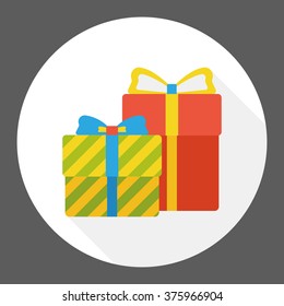 222,060 Present flat icon Images, Stock Photos & Vectors | Shutterstock
