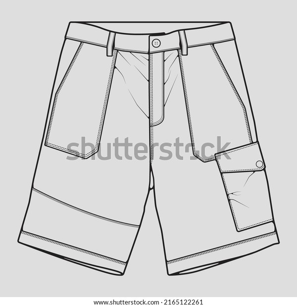 Short Pants Outline Drawing Vector Short: Vector có sẵn (miễn phí bản ...