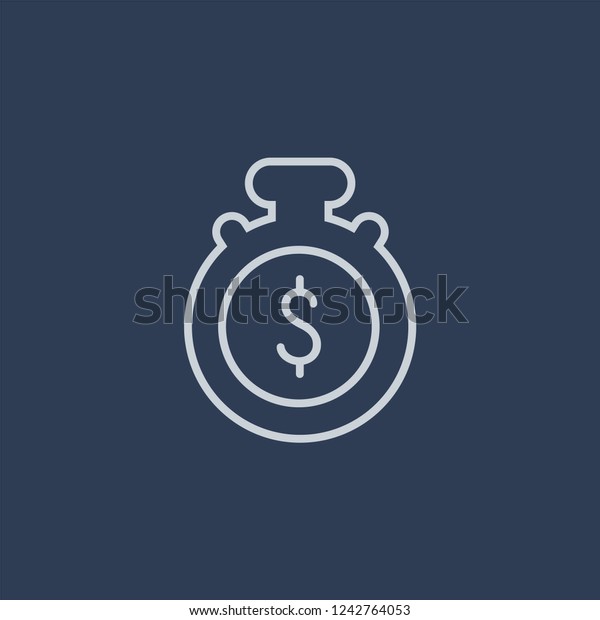 Short Selling Icon Trendy Flat Vector Stock Vector (Royalty Free ...