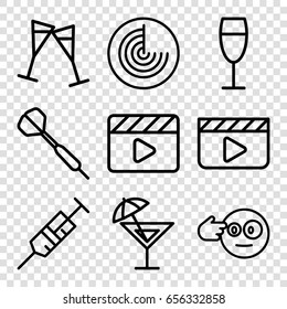 Shot Icon Set 13 Filled Shoticons Stock Vector (Royalty Free) 650904748 ...