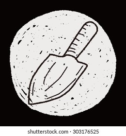 Shovel Doodle Stock Vector (Royalty Free) 303176525 | Shutterstock