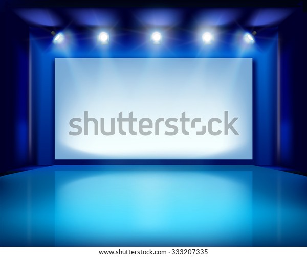 Show Art Gallery Vector Illustration Stock Vector (Royalty Free ...