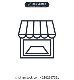 Showcase Icon Symbol Template Graphic Web Stock Vector (Royalty Free ...