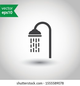 Shower Vector Icon Bath Sign Design Stock Vector (Royalty Free ...