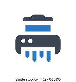 Shredder Icon Simple Vector Illustration Stock Vector (Royalty Free ...
