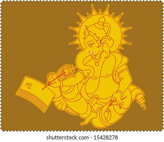 249 Ganesha writing Images, Stock Photos & Vectors | Shutterstock