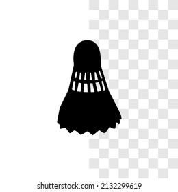 Shuttlecock Black Vector Png Image Stock Vector (Royalty Free ...