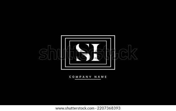 Si Abstract Letters Logo Monogram Stock Vector (Royalty Free ...
