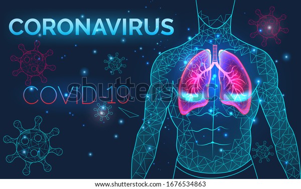 Sick Human Lungs Respiratory Diseases Pneumonia Stock Vector (Royalty ...