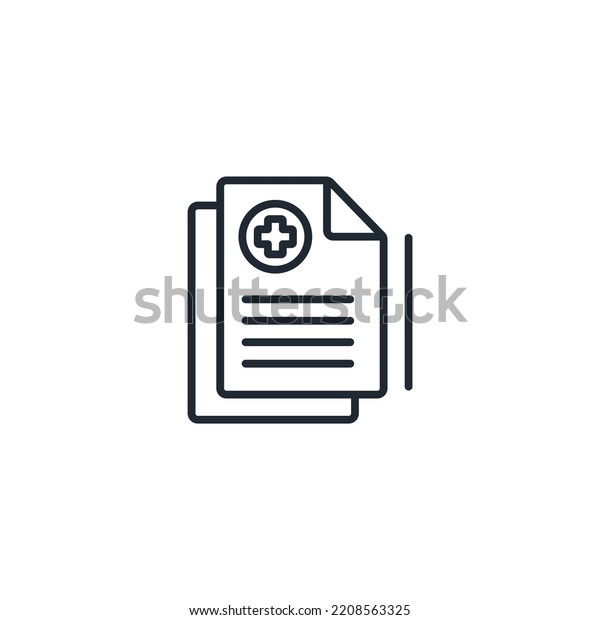 Sick Leave Icons Symbol Vector Elements Stock Vector (Royalty Free ...