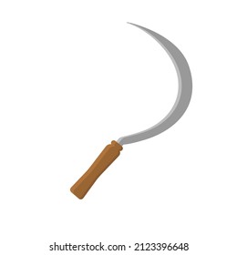 Sickle Icon Cartoon Sickle Vector Icon Stock Vector (Royalty Free ...