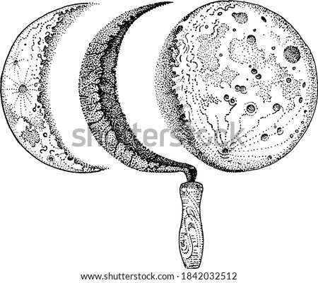 Crescent Moon Drawing | Free download on ClipArtMag