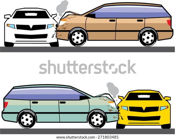 Side Car Crash Vector Stock Vector (Royalty Free) 271803485 | Shutterstock