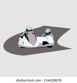 342 Sidecar motocross racing Images, Stock Photos & Vectors | Shutterstock