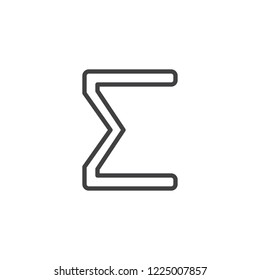 Sigma Icon Sigma Symbol Isolated On: เวกเตอร์สต็อก (ปลอดค่าลิขสิทธิ์ ...
