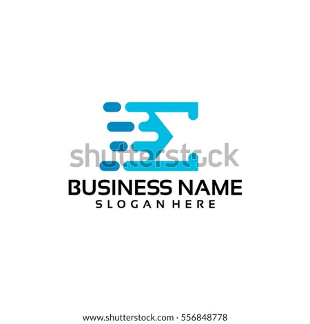 Sigma Modern Technology Logo Stock Vector (Royalty Free) 556848778 ...