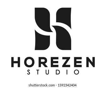 Sign Hore Logo Studio Design Stock Vector (Royalty Free) 1592342404 ...