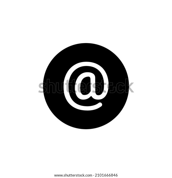 Sign Icon Vector Mail Sign Symbol Stock Vector (Royalty Free ...