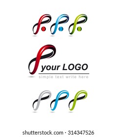 Sign Infinity Symbol Figure Eight Tape Stock Vector (Royalty Free ...