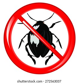 Insect Poison Signs Vector: vector de stock (libre de regalías ...