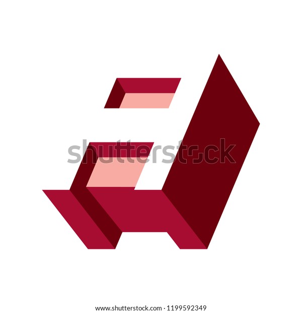 Sign Letter Vector Illustration Stock Vector (Royalty Free) 1199592349 ...