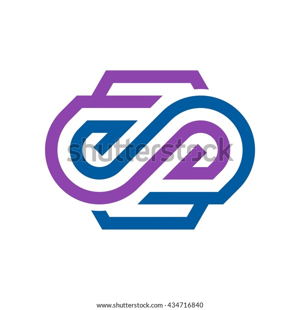 Sign Letter G Infinity G Identity Stock Vector (Royalty Free) 434716840 ...